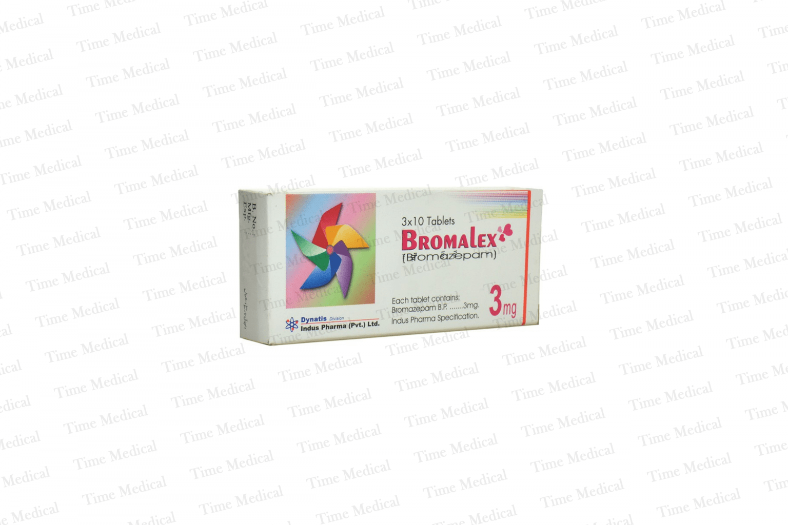 Bromalex Tablets 3mg - Time Medical