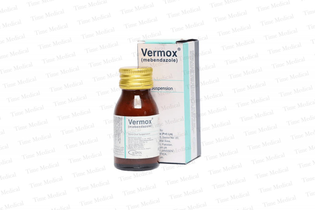 Vermox Suspension 30ml - Time Medical