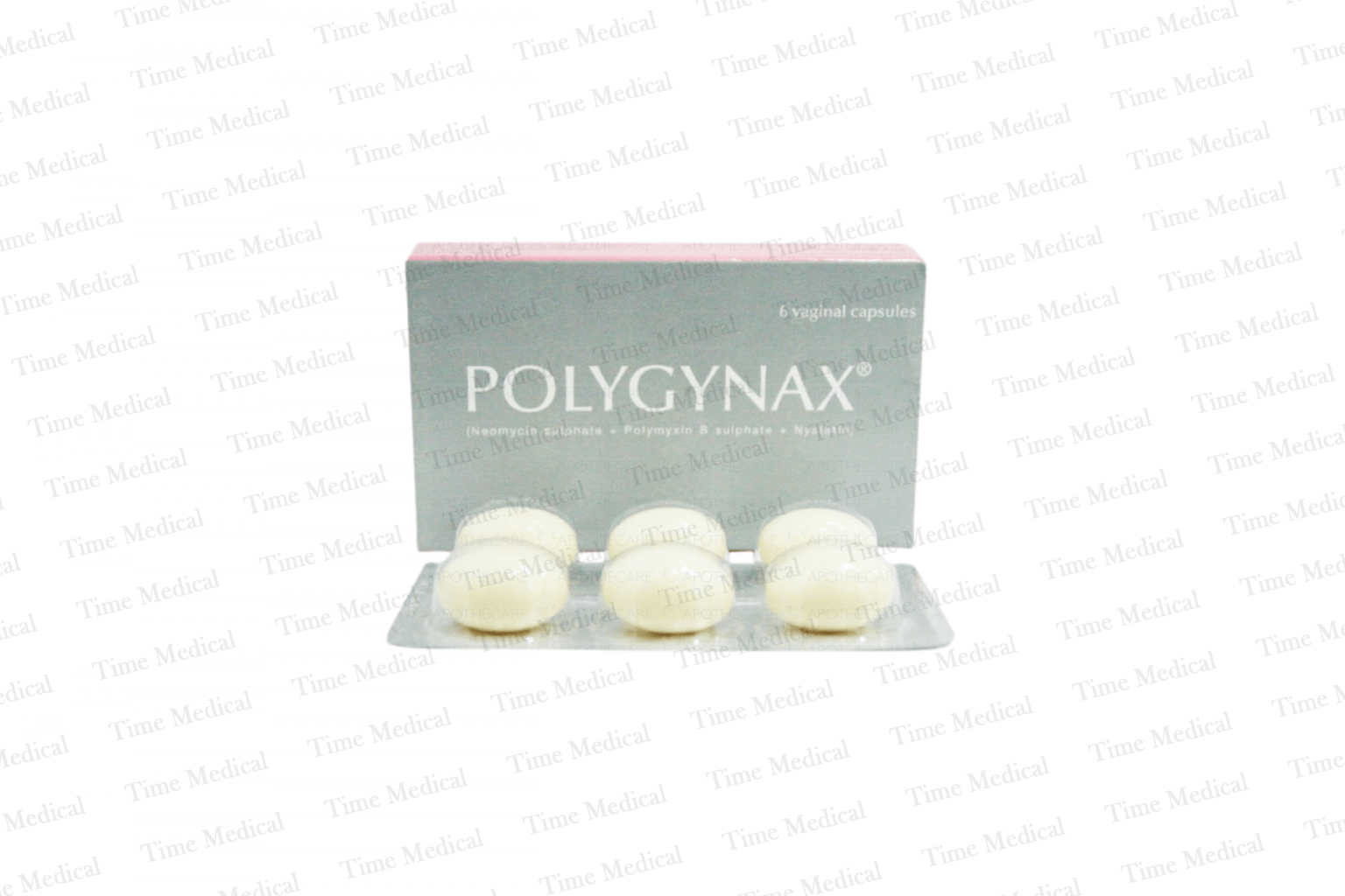 Polygynax Cap Vaginal - Time Medical