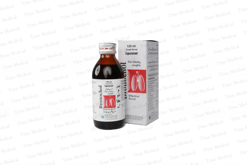 Bronochol Suspension 120ml - Time Medical