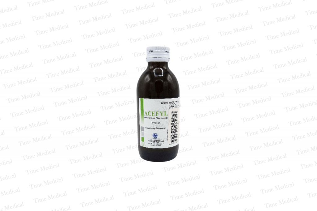 Acefyl Suspension Respiratory 125ml - Time Medical