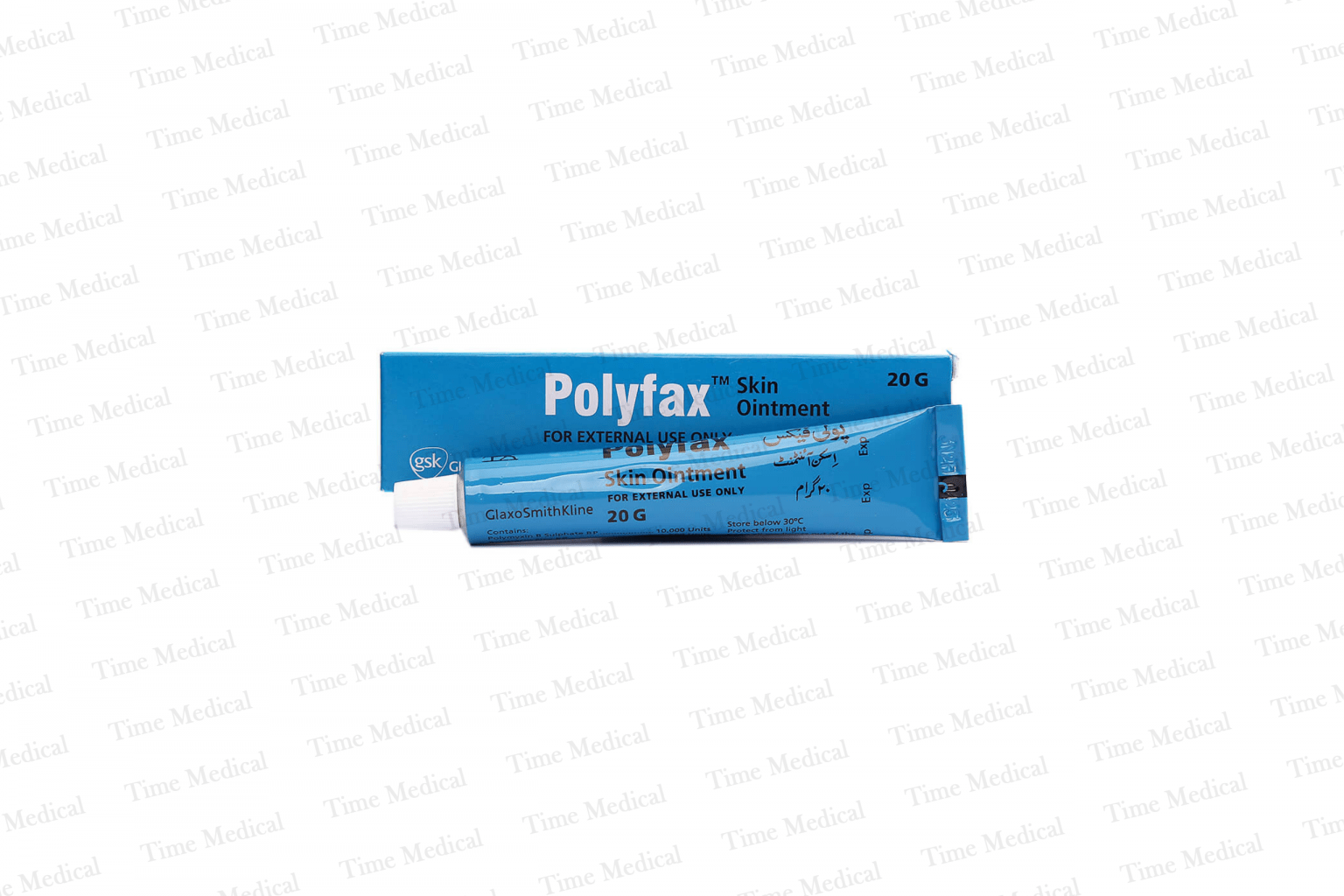 Polyfax Oint Skin 20 gm - Time Medical