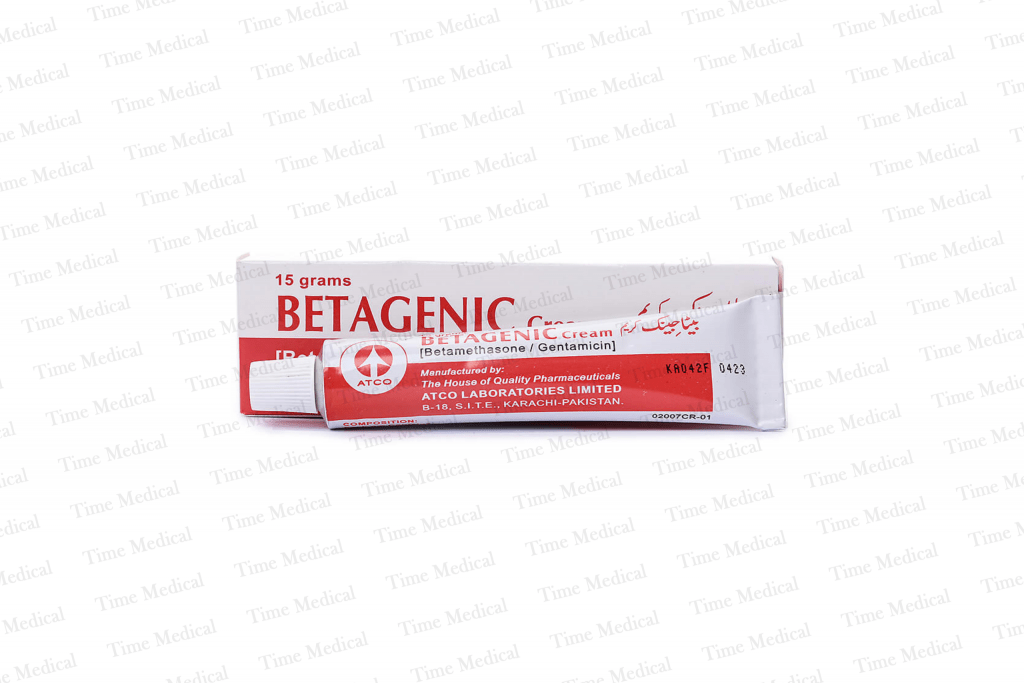 Betagenic Cream 15 gm - Time Medical