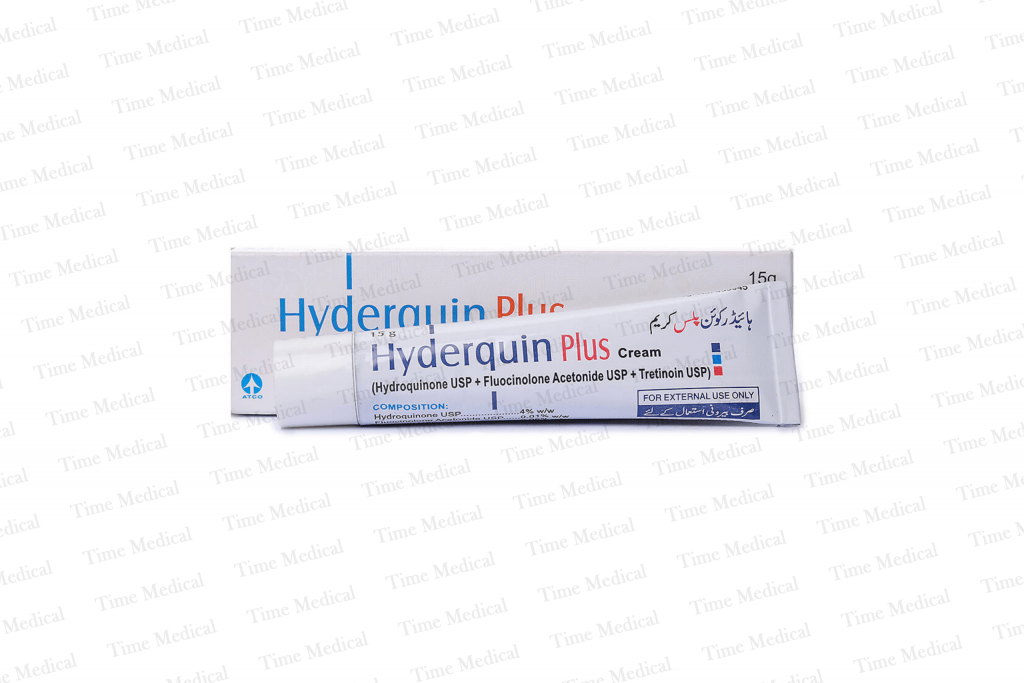 Hyderquin Plus cream - Time Medical