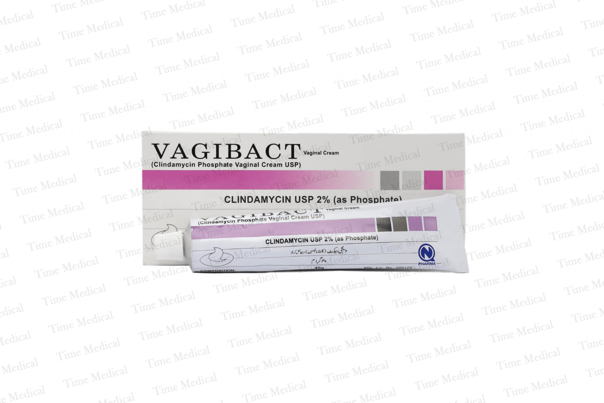 Vagibact Vag Cream 40g - Time Medical