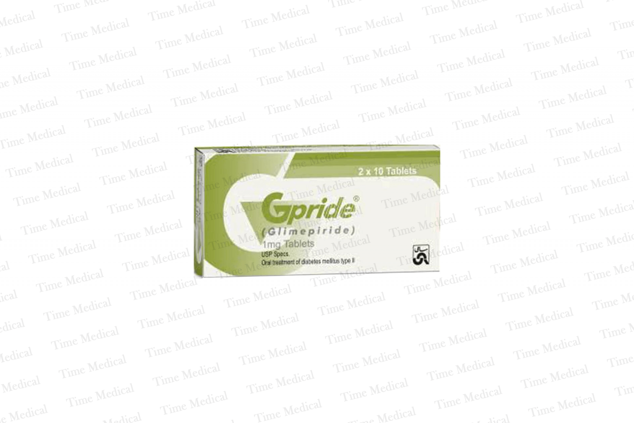 Gpride 1mg Tablets - Time Medical
