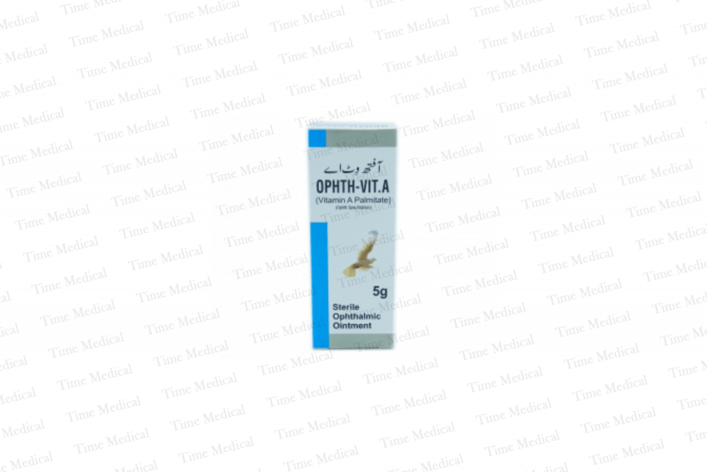 Ophth-Vit.A Ointment 5gm - Time Medical