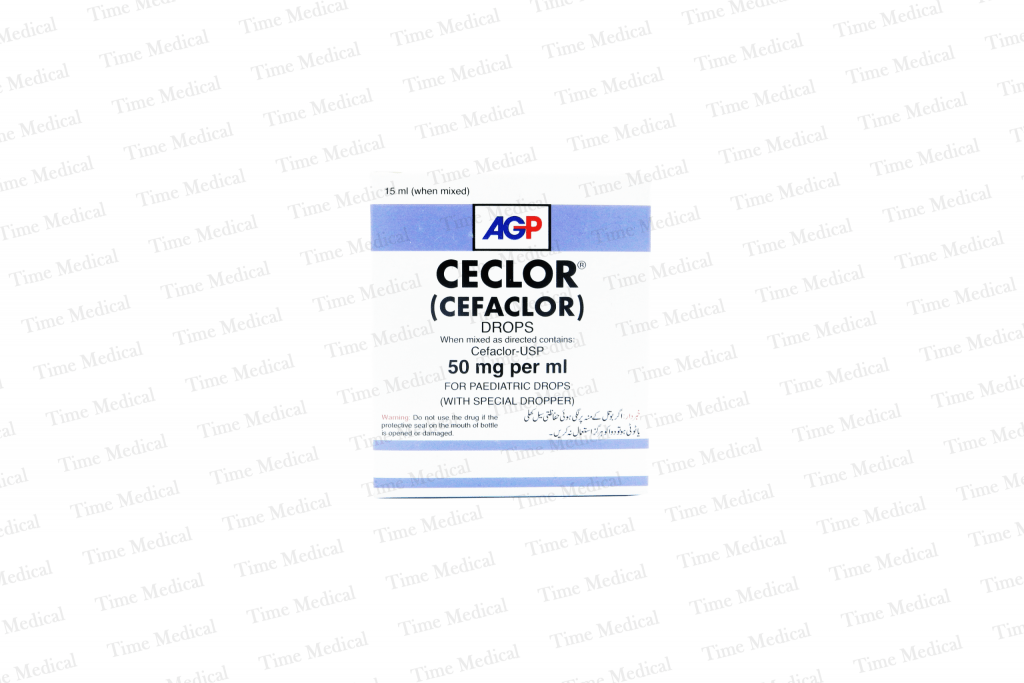 Ceclor Drop 50mg 15ml - Time Medical