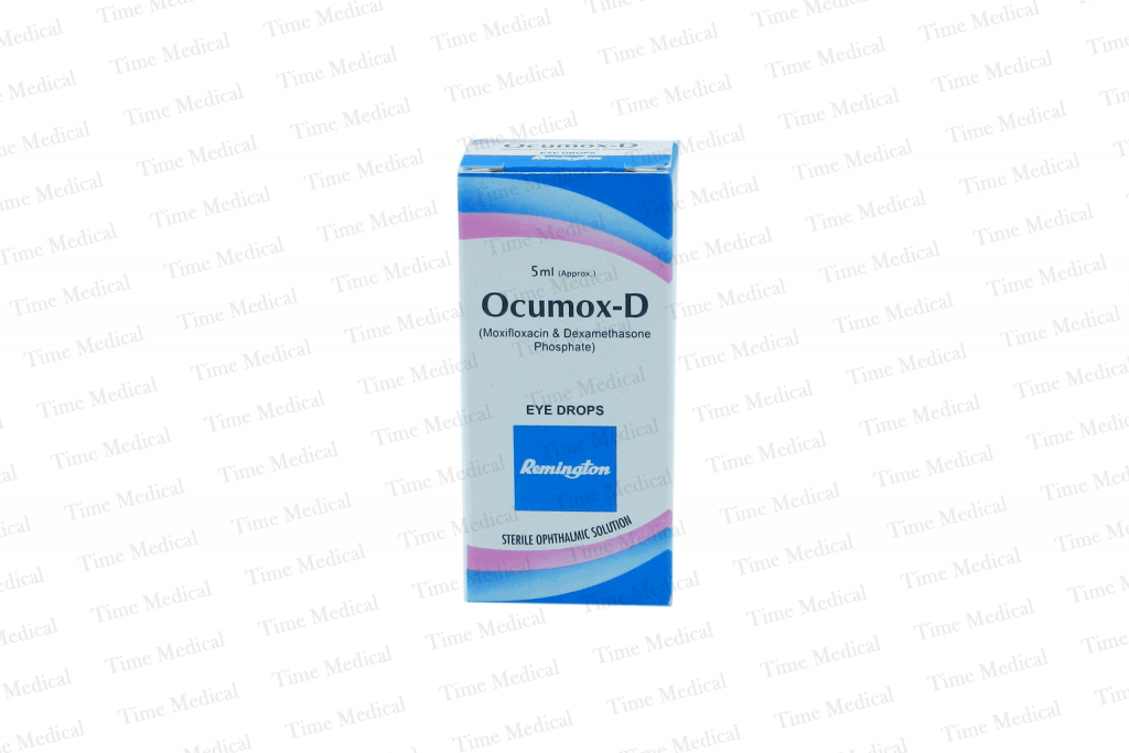 Ocumox-D 5ml Eye Drop - Time Medical