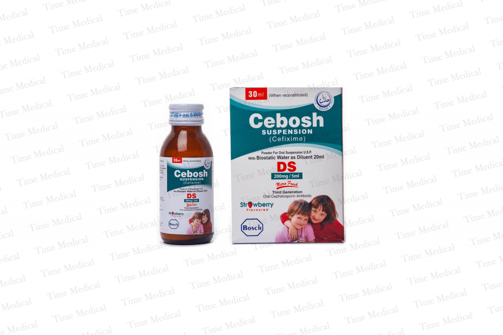 Cebosh Ds Suspension 200mg/5ml - Time Medical