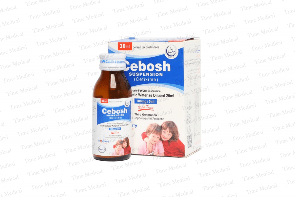 Cebosh Suspension 100mg/5m - Time Medical