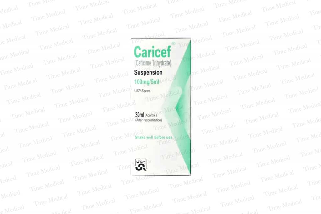 Caricef Suspension 100mg/5ml 30ml - Time Medical