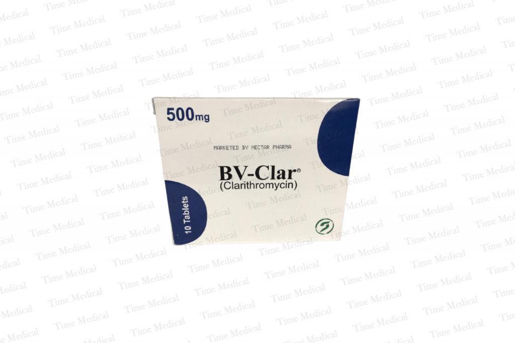 Bv Clar 500mg Tablet - Time Medical