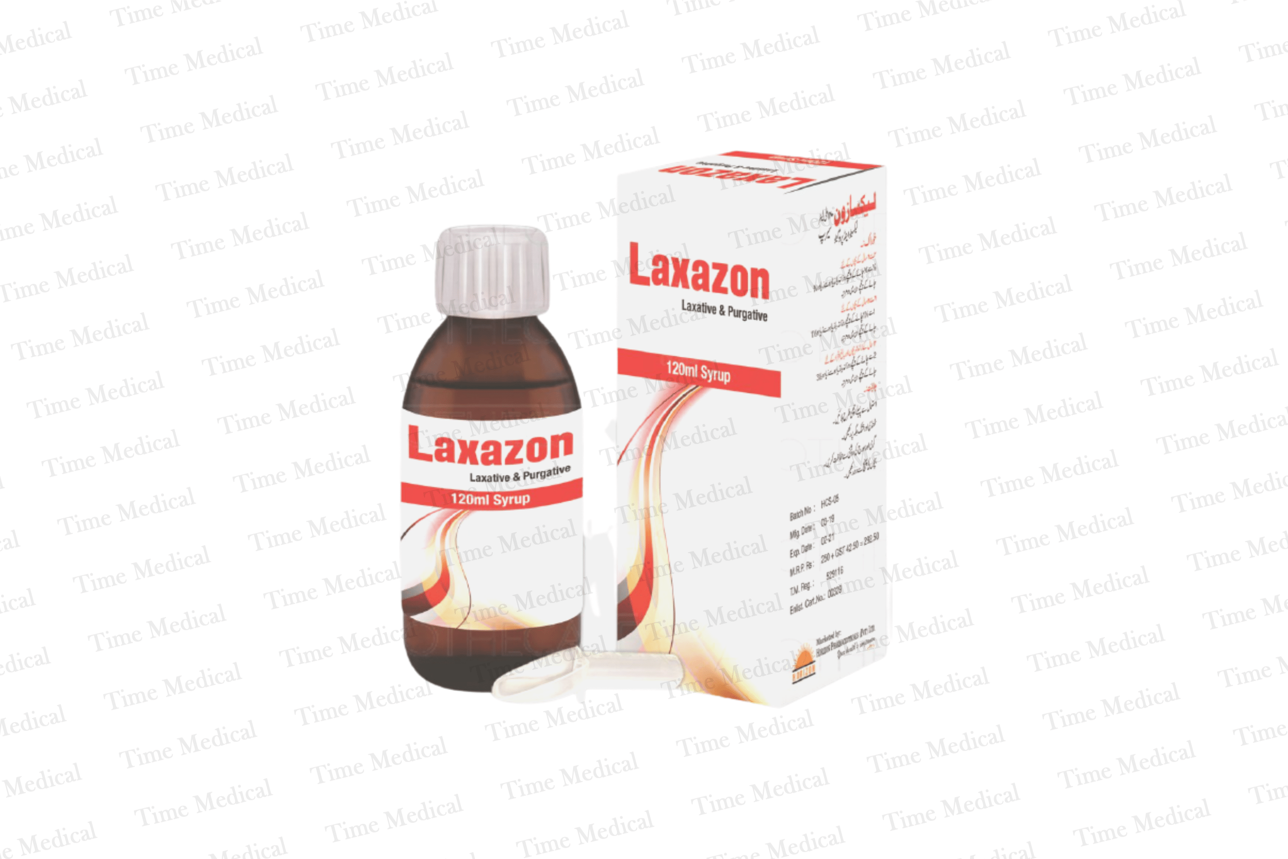 Laxazon Suspension 120ml - Time Medical