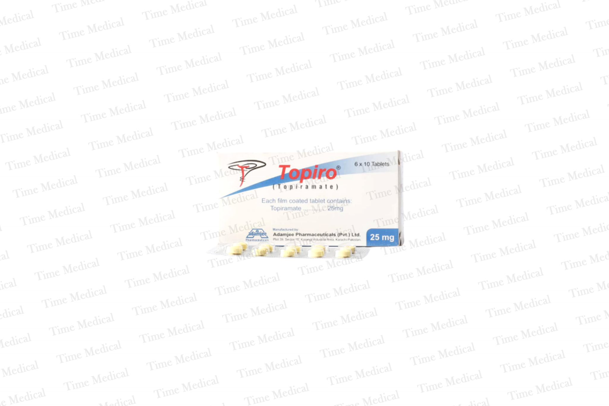 Topiro Tablets 25mg - Time Medical