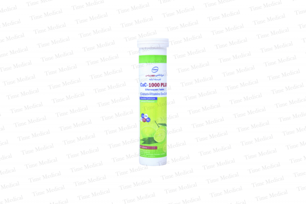 Cac-1000 Plus Tablets Lemon 20s - Time Medical