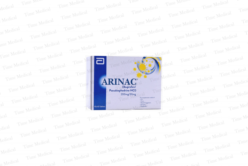 Arinac 200mg Tablets - Time Medical