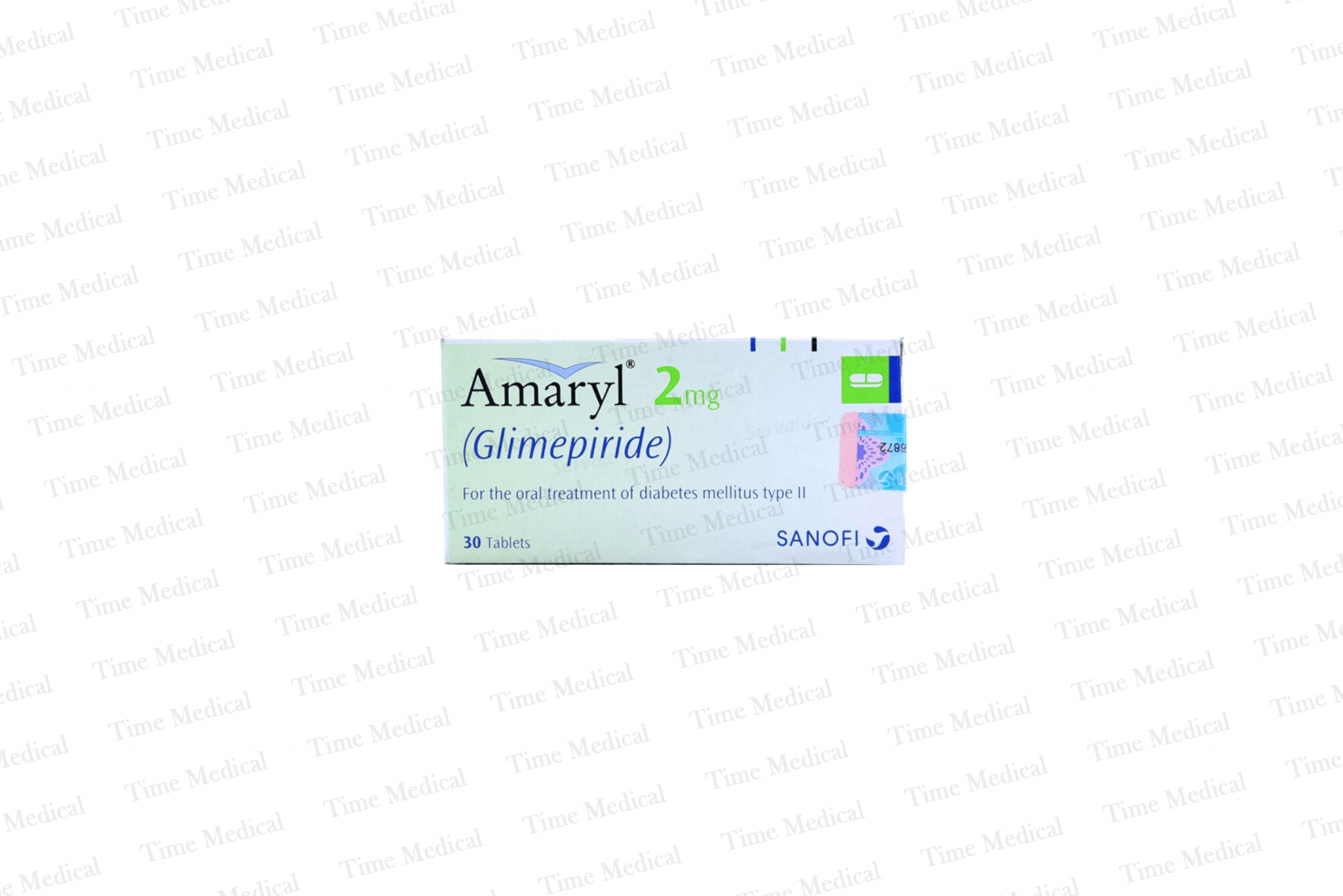 Amaryl 2mg Tablets - Time Medical