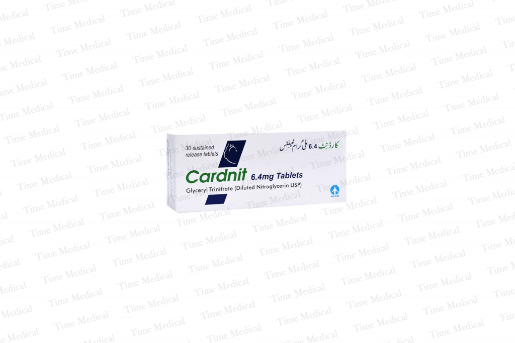 Cardnit 6.4mg Tablets - Time Medical