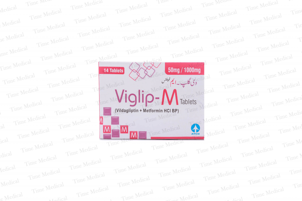 Viglip-M Tablet 50/1000mg - Time Medical