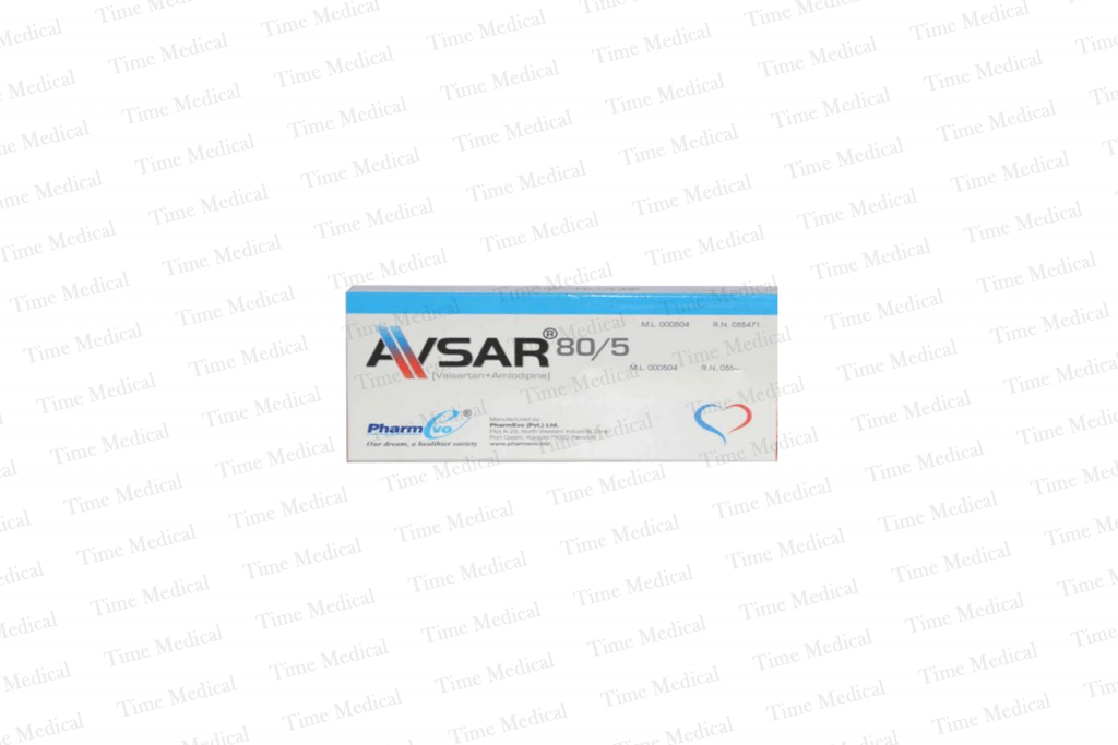 Avsar Tablet 80/5mg - Time Medical