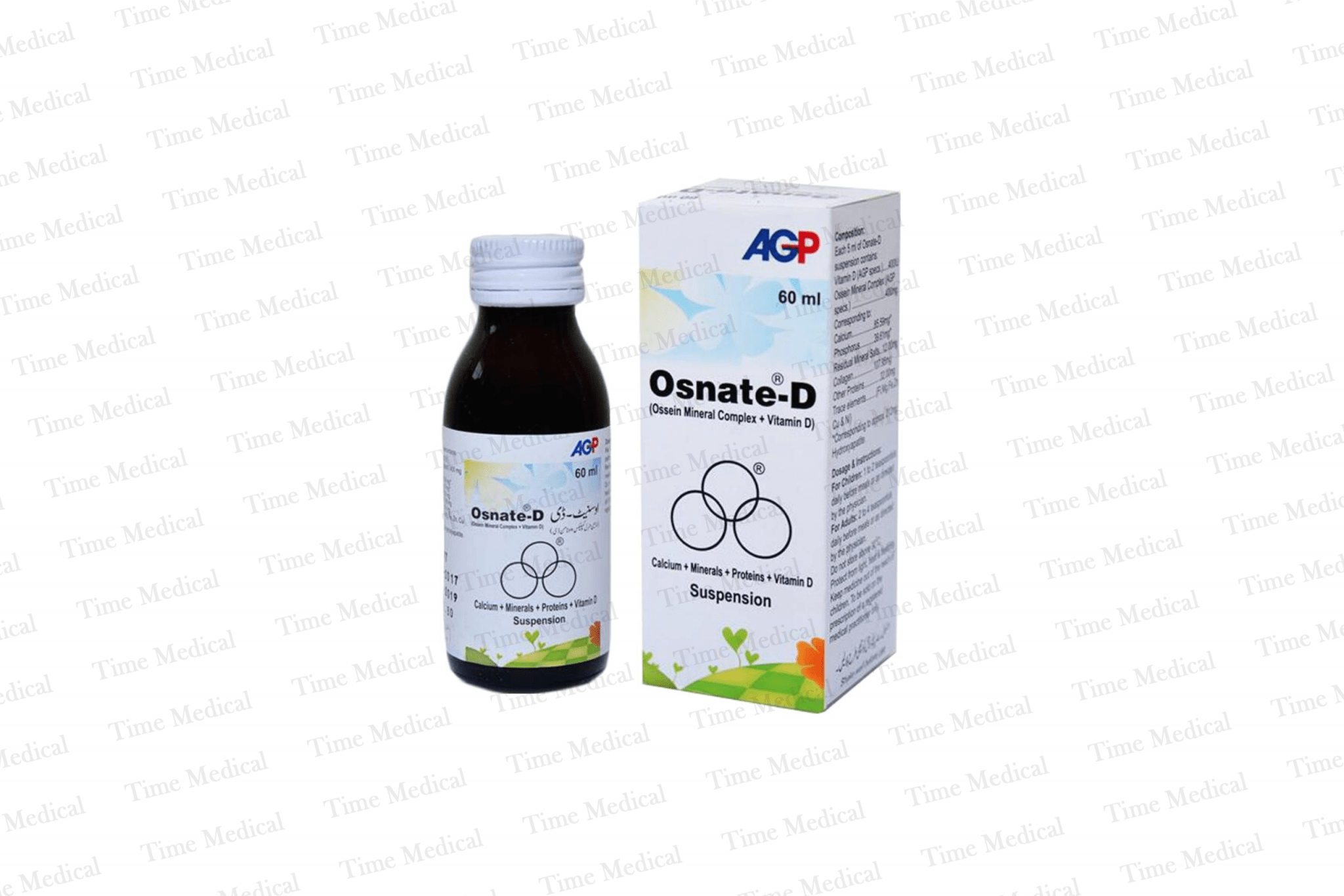 Osnate D 120ml Suspension - Time Medical
