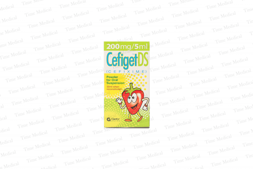 Cefiget DS 200mg 30ml Suspension - Time Medical