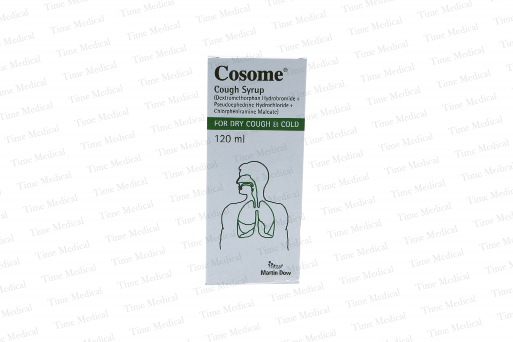 Cosome Cough Suspension 120ml - Time Medical