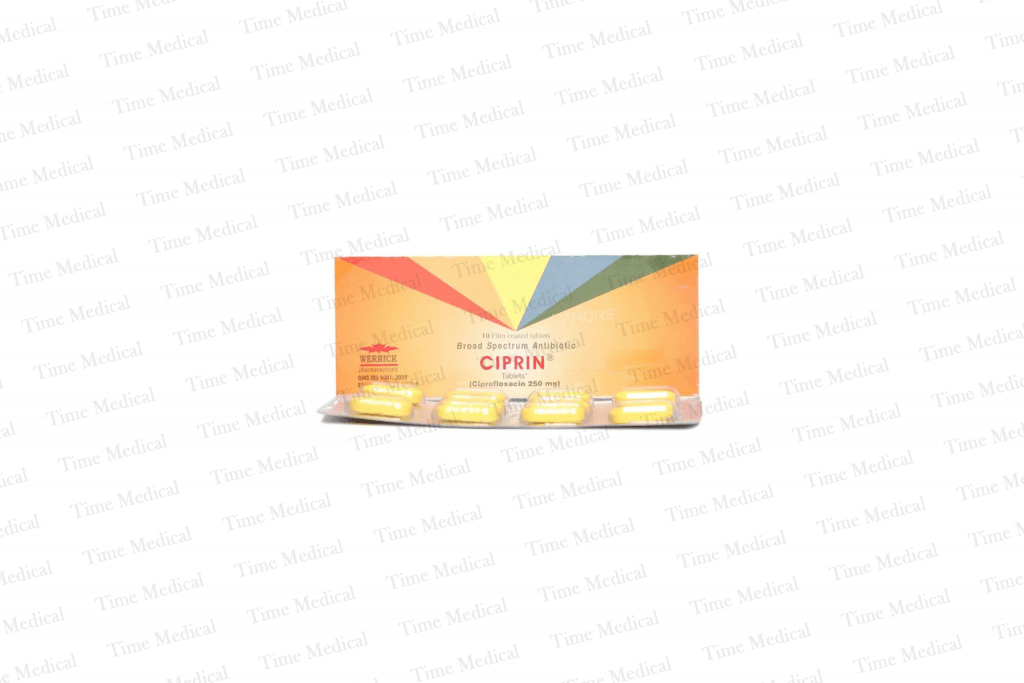 Ciprin 250mg Tablets - Time Medical