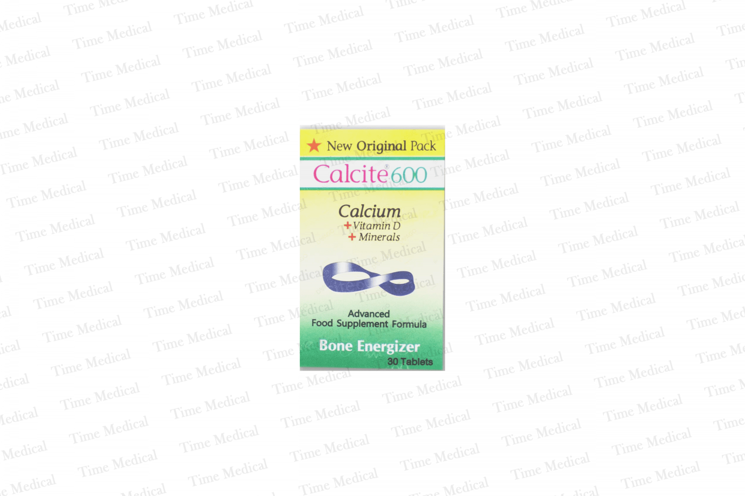 Calcite 600mg Tablets 30s - Time Medical