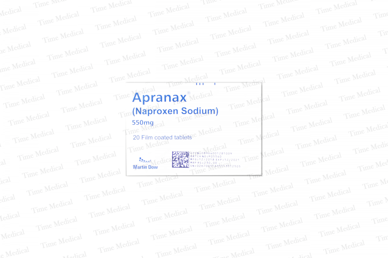 Apranax 550mg Tablets - Time Medical