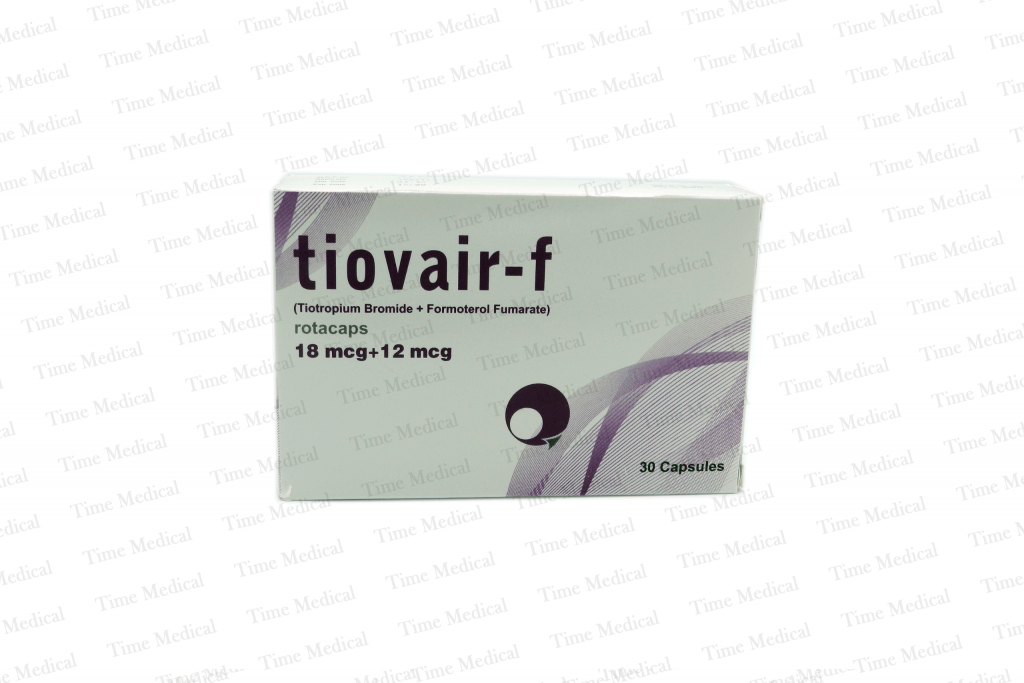 Tiovair-F Capsule 18/12mcg - Time Medical