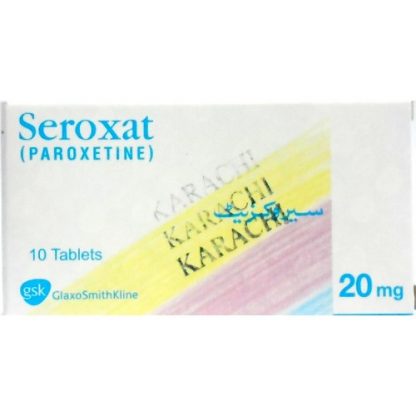 Seroxat 20mg Tablets - Time Medical