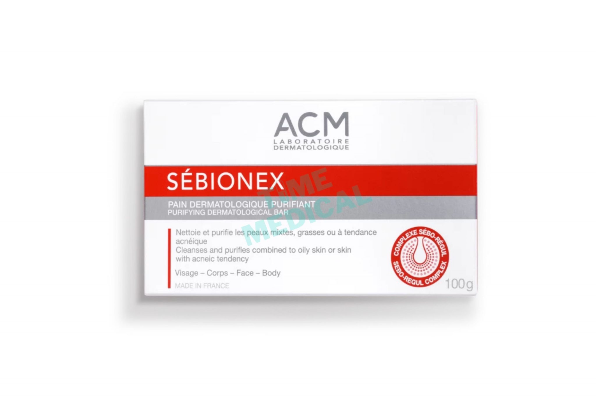 ACM Sebionex Purifying Bar 100gm - Time Medical