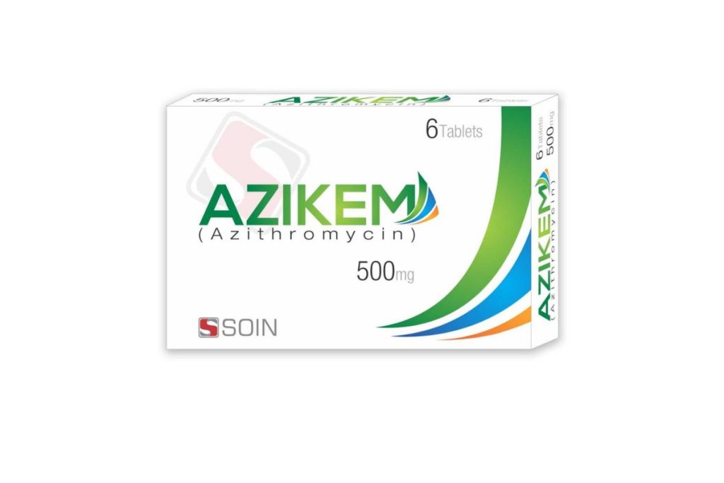 Azikem 500mg Tablets 6's - Time Medical