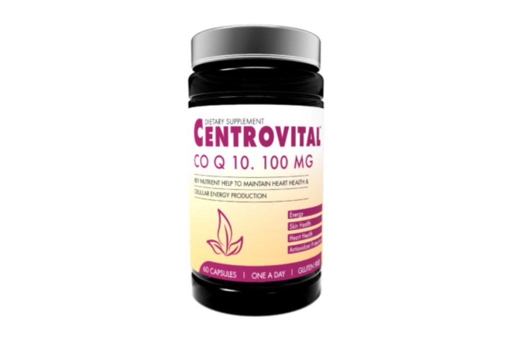 Centrovital coq-10 100mg Tab (60's) - Time Medical