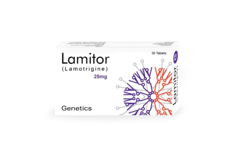 Lamitor 25mg Tablets 30's - Time Medical