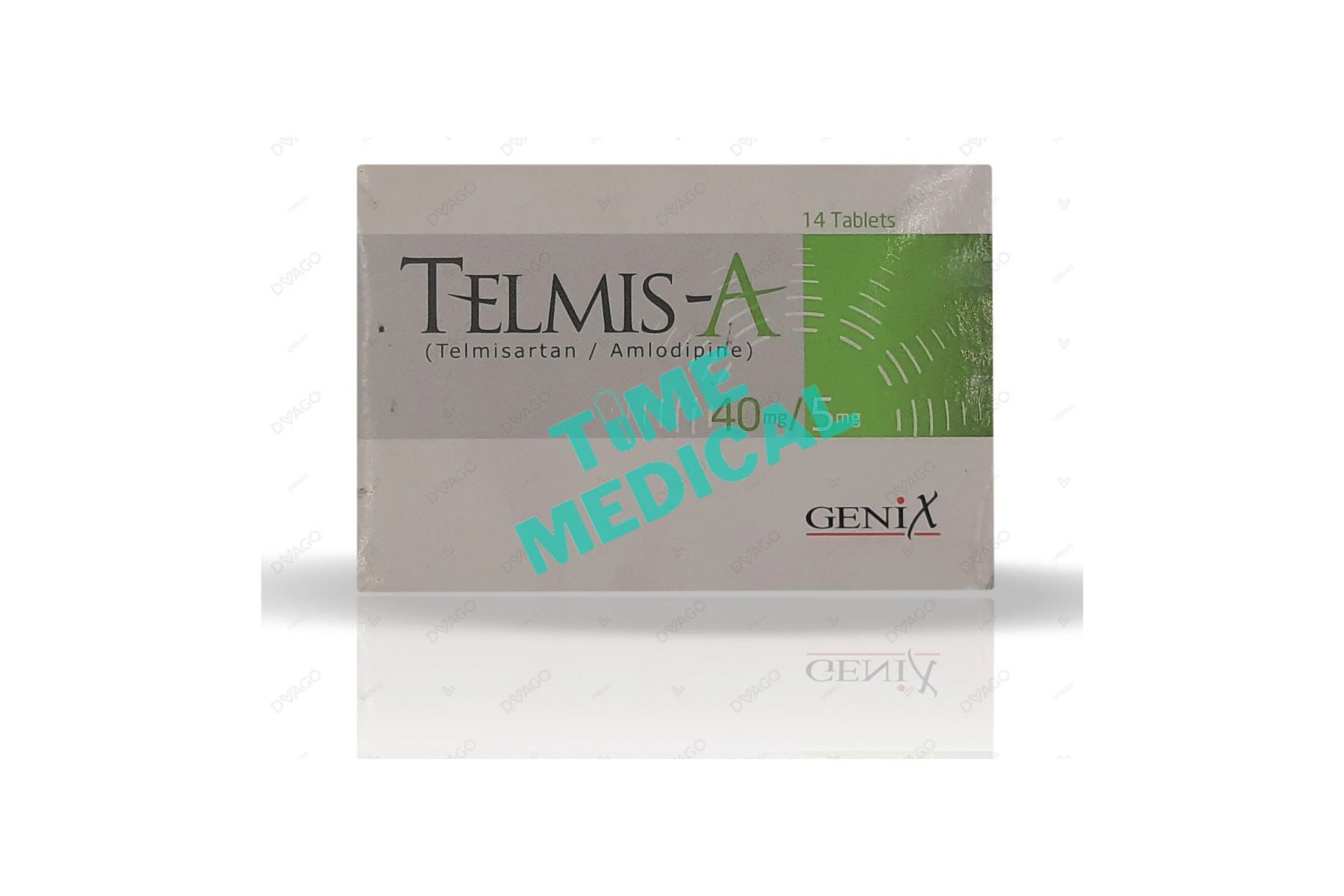 TELMIS-A 40MG/5MG 14'S - Time Medical