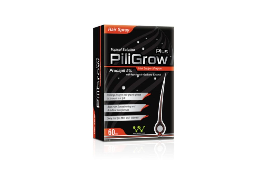 Piligrow Plus Hair Spray 5% - Time Medical